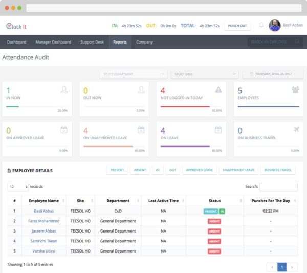Time and Attendance Software - ClockIt
