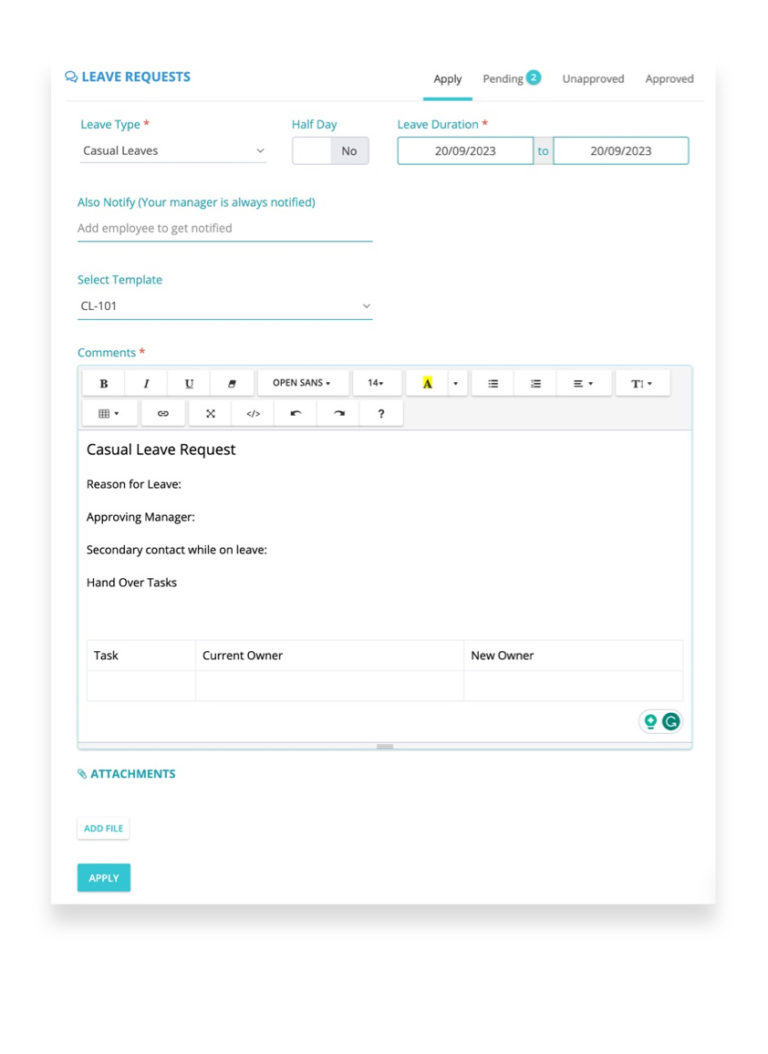 Automated PTO Tracking Software - ClockIt