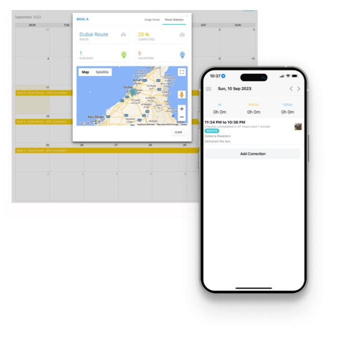 Route Planner - ClockIt