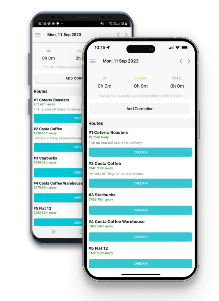 Route Planner - ClockIt