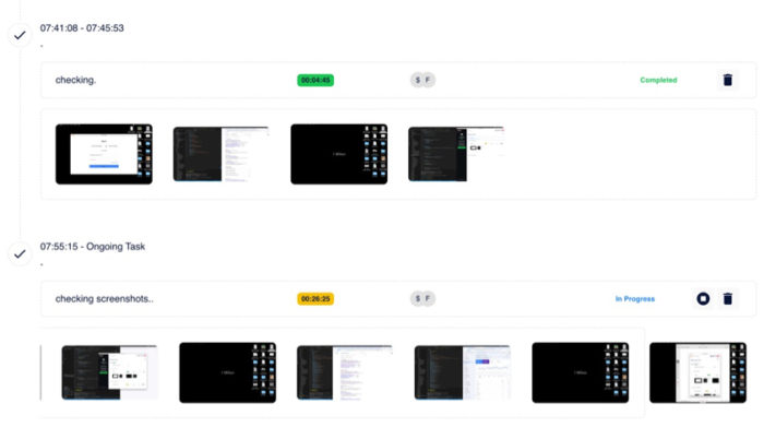 Desktop Time Clock App - ClockIt